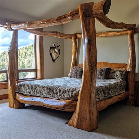 Rustic Bed Frames And Headboards Timeless Wooden Sleep Solutions