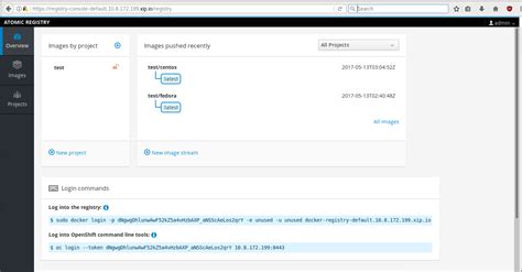Deploying An Openshift Origin Stand Alone Registry On Fedora 25 Atomic