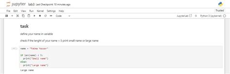 If Condition In Python Fatma Yasser