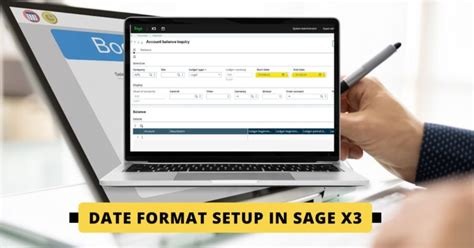 Date Format Setup In Sage X3 Sage Software
