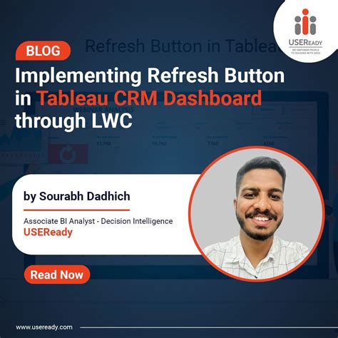 Implementing Refresh Button In Tableau Crm Dashboard Through Lwc Useready Useready