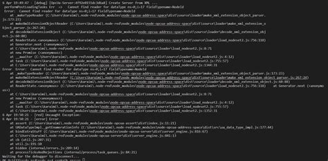 Loading Nodeset Xml File Fails Inside Performpostloadingtasks Makexmlextensionobjectreader