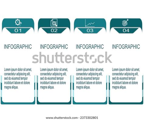 Process Chart Business Data Diagram Steps Stock Vector Royalty Free Shutterstock