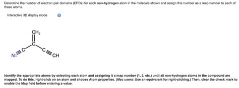 Solved Determine The Number Of Electron Domains Pair Epds