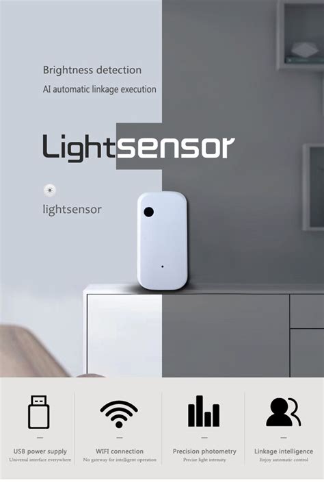Tuya WIFI Smart Light Sensor Smart Home Light Auto Vicedeal