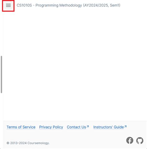 coursemology cs1010s programming methodology