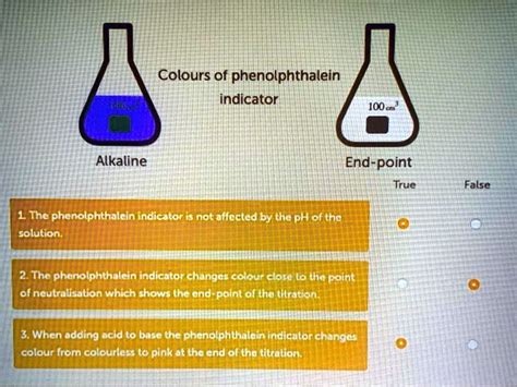 Phenolphthalein Indicator Color Chart At Timothy Orear Blog