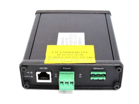 USED PROSOFT AN X AB DHRIO ETHERNET MODULE ANX ABDHRIO SB Industrial Supply Inc