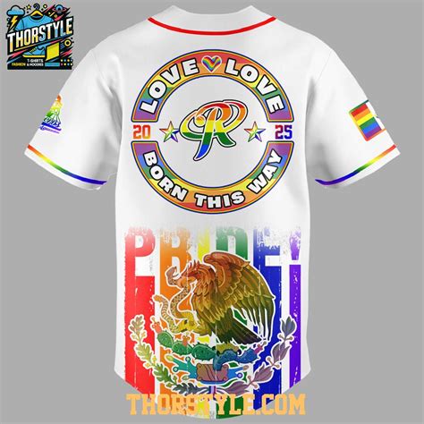 Rieleros De Aguascalientes 2025 Happy Pride Month Baseball Jersey Thorstyle