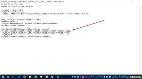 add or remove mount context menu in windows 10 tutorials