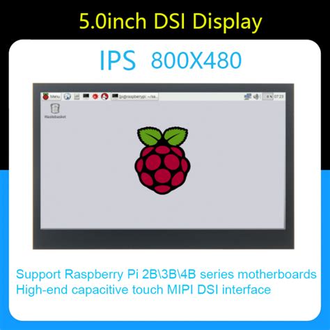 50 Inch Raspberry Pi Module 800480 Mipi Ips Tft Dsi Multi Touch Lcd