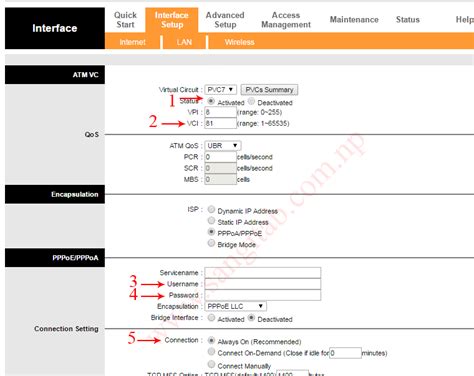 Tp Link Router Setting Basic Setting For Adsl Ntc Sangitab Blog