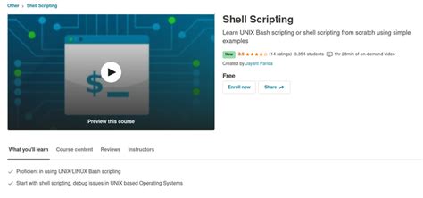 Top 11 Resources To Learn Shell Scripting For Free