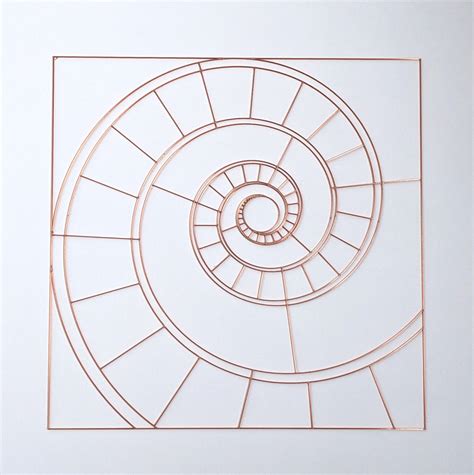 Fibonacci Spiral Pattern Pourawayfluidarts