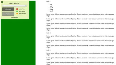 fork me fcc test suite template