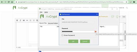 How To Decrypt Files Permanently Axcrypt File Security Made Easy