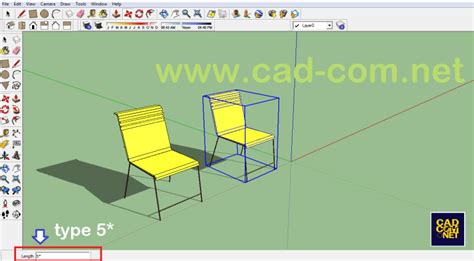 Sketchup Multiple Copy Technique Cad