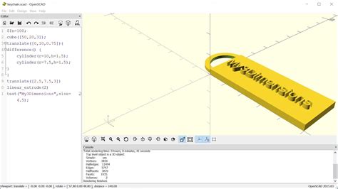 Openscad Tutorial Part 3 3d Designing Youtube