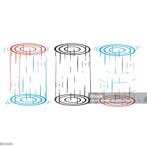손으로 그린 매직 서클 텔레포트 포디움 포털 일러스트 벡터 격리 프로젝션 장비에 대한 스톡 벡터 아트 및 기타 이미지 프로젝션 장비 강단 과학 실험 Istock