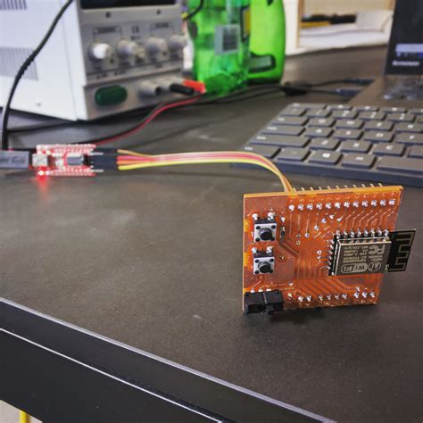 Milling A Breakout Flash Board For An ESP F ESP Details Hackaday Io