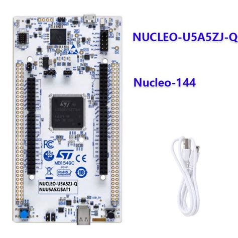 Плата разработки nucleo u5a5zj q nucleo 144 stm32u5a5zjt6 mcu купить