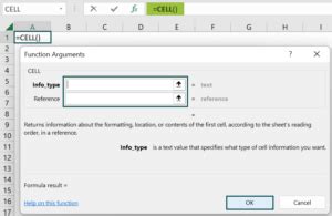 CELL Function In Excel Formula Examples How To Use