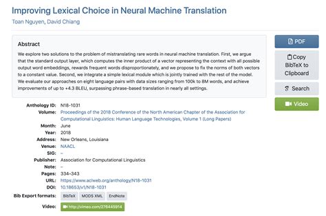 UI Suggestions Issue Acl Org Acl Anthology GitHub