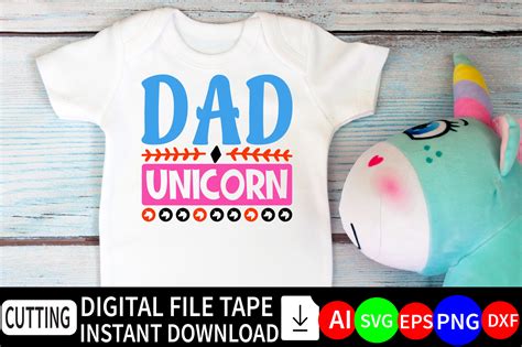 Dad Unicorn Graphic By Bestmockupstore · Creative Fabrica
