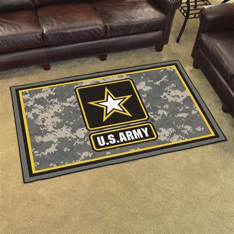 Us Army Star 4 X 6 Rug Military Republic