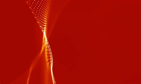 추상 붉은 기하학적 배경 연결 구조입니다 과학 배경입니다 미래 기술 Hud 요소입니다 Onnecting 점 들과 라인 큰 데이터 시각화 및 비즈니스 0명에 대한 스톡 벡터