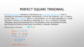 Trinomials Pptxufkuxjydgsiy Feludyuxjjidu PPT