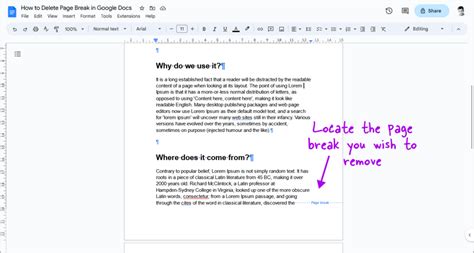 How To Delete Page Break In Google Docs Easy Steps
