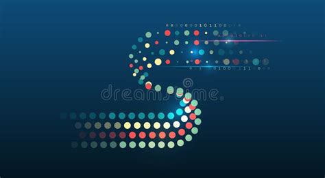 Futuristic Network Or Business Analytics Structuring The Flow Of