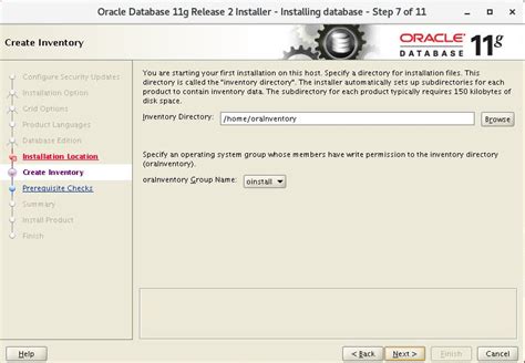Oracle Database 11g Release 2 112 Installation On Oracle Linux 76 Ol76 Im Top Im An