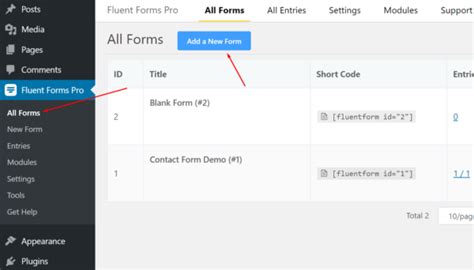How To Create An Inline Form With Fluent Forms WP Manage Ninja