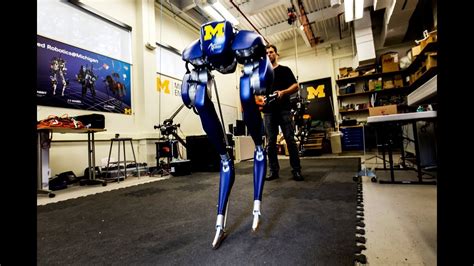 Unboxing The Bipedal Robot Cassie At The University Of Michigan Youtube