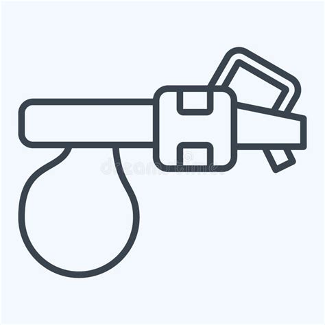 Icon Vacuum Blower Related To Construction Symbol Line Style Simple