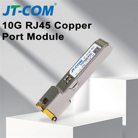 G SFP To RJ Module GBase Tx Ethernet RJ Copper Fiber Optical Module Transceiver Up To