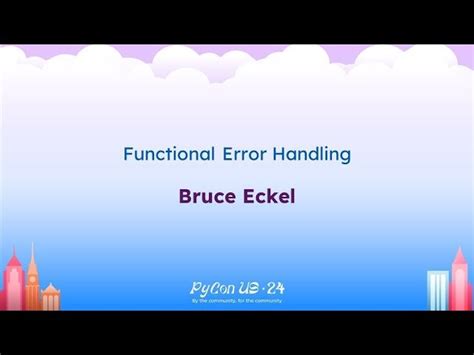 free video functional error handling in python strategies for