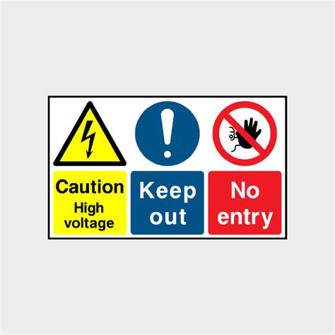 Caution High Voltage Multi Purpose Safety Sign Mult0044 The Safety Sign Shop Caution High Voltage Multi Purpose Safety Sign Mult0044 The Safety Sign Shop