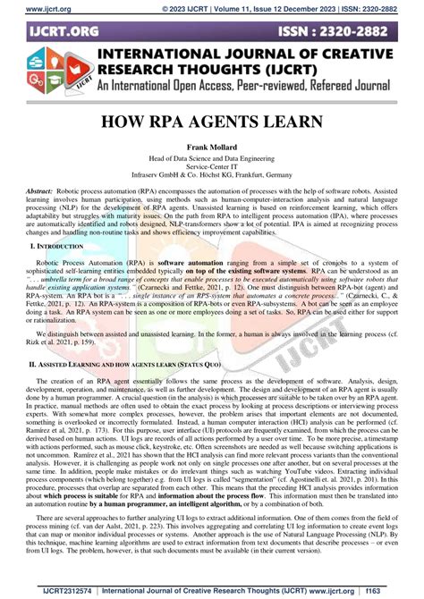 PDF HOW RPA AGENTS LEARN