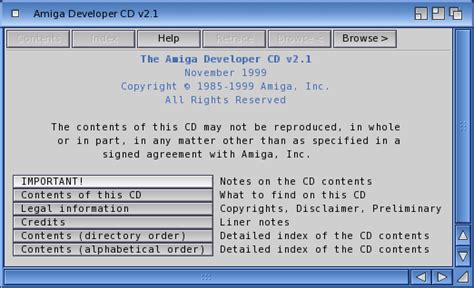 Amigaguide 101 Amigaos Documentation Wiki