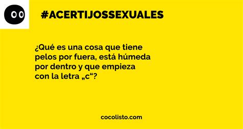 Más de acertijos sexuales para ser inteligente Con respuestas Cocolisto