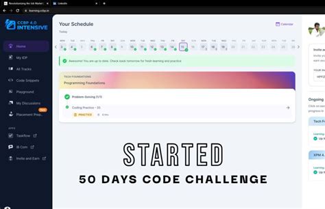 Srinivas Y On Linkedin 50daysofcodechallenge Day31 50daysofcodechallenge Ccbp Nxtwave