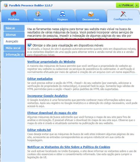 Site ser ou não Otimizado para dispositivos móveis influencia na classificação do Google Zooming