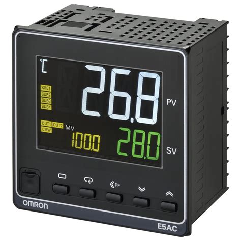 Omron Temperature Controller E5ac Rx3asm Lcd Display E5cc Rx2asm