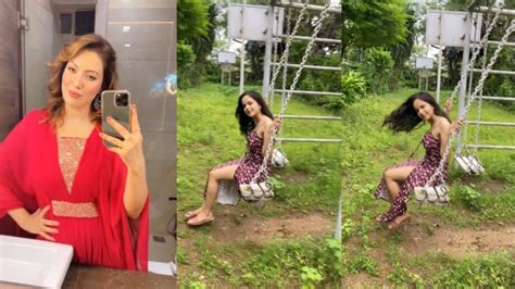 All Smiles Munmun Dutta And Palak Sindhwani Are Dazzling Beauties In Midis