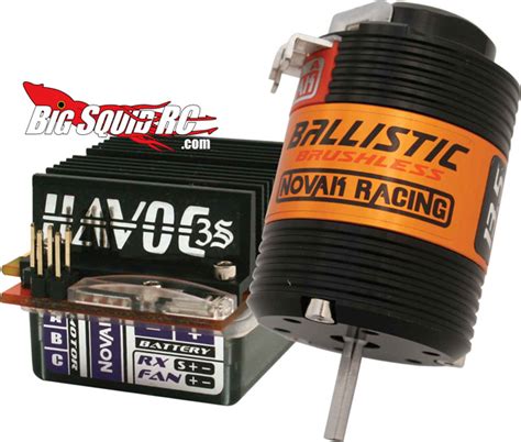Team Novak Havok 3S Ballistic Spec Brushless System Big Squid RC RC Car And Truck News