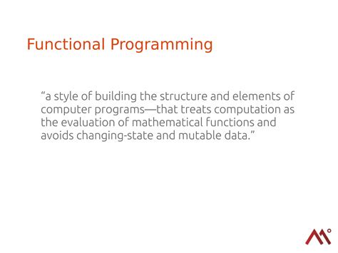 Functional Programming 101 Ppt
