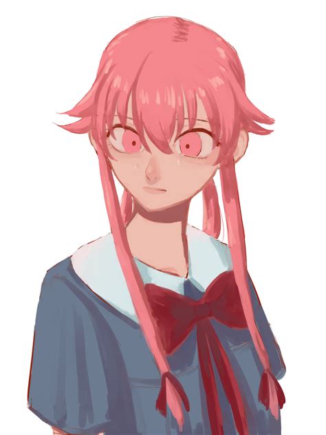 Gasai Yuno Mirai Nikki Drawn By Domonjoshamambe Danbooru